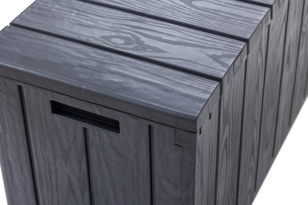 Zahradní úložný box BRAVO - BAREVNÁ VARIANTA: Grafit | DekorHome.cz