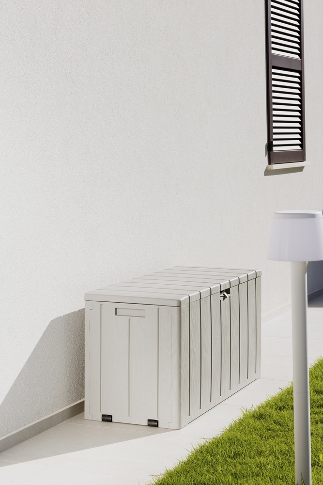 Zahradní úložný box BRAVO - BAREVNÁ VARIANTA: Grafit | DekorHome.cz