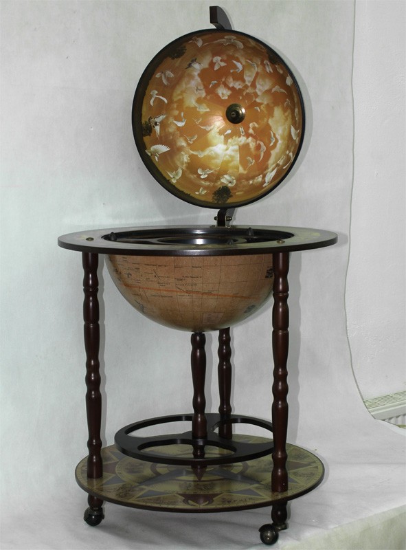 Dřevěný bar Globus | DekorHome.cz